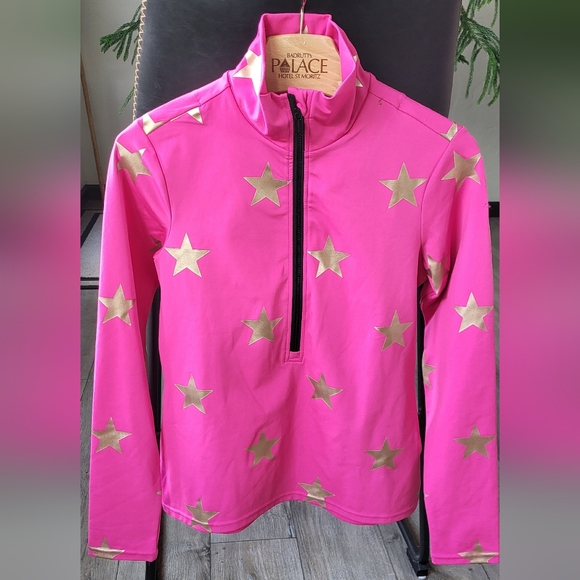 Goldbergh Luxury Sports | Tops | Goldbergh Midlayer Pink Ski Pulley ...